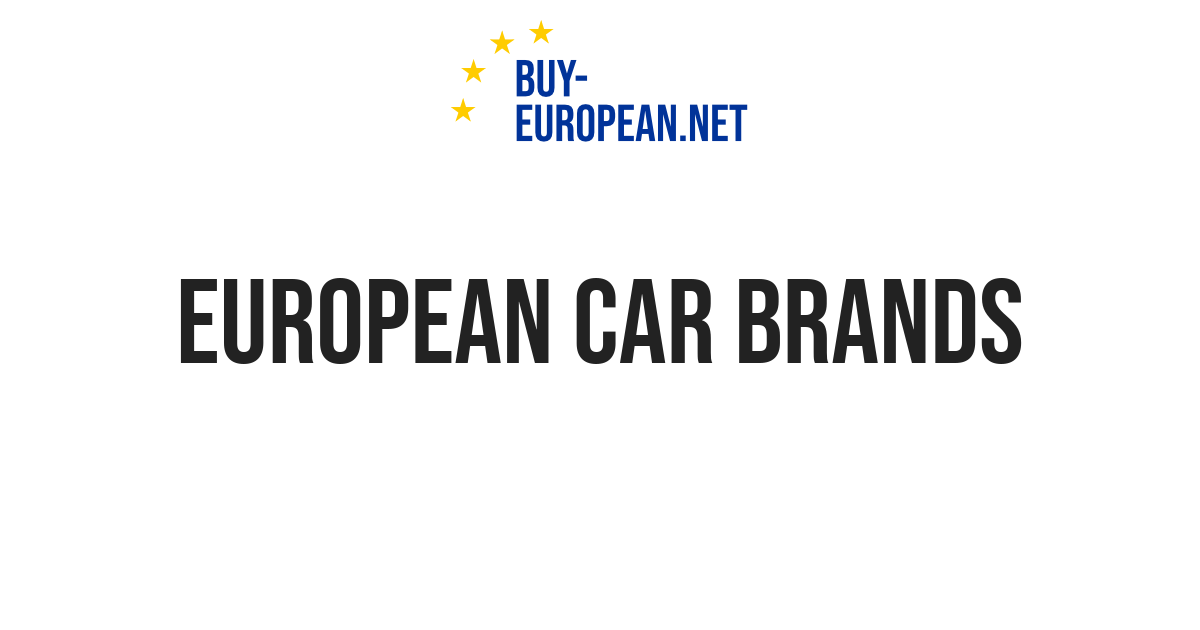 European Car Brands
